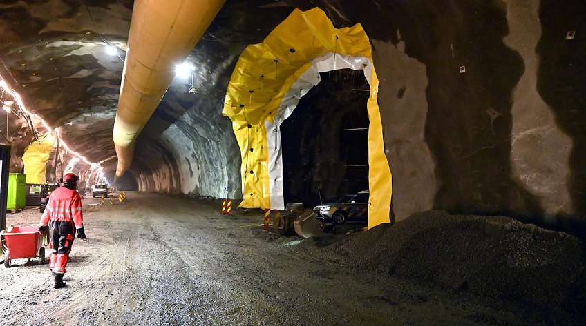 Seks kilometer: Det er god fremdrift i tunneldriving på Rogfast E03 og E04