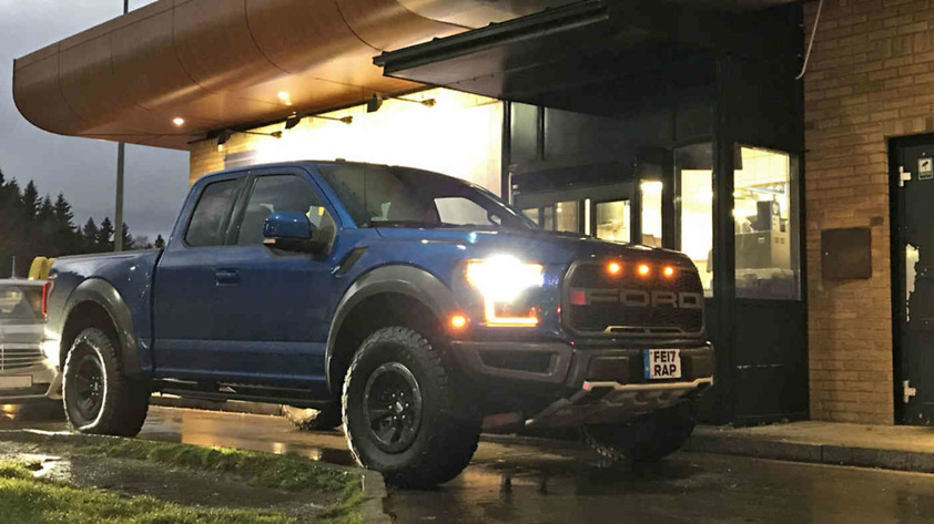 raptor i norge: Skulle bare ha en burger...