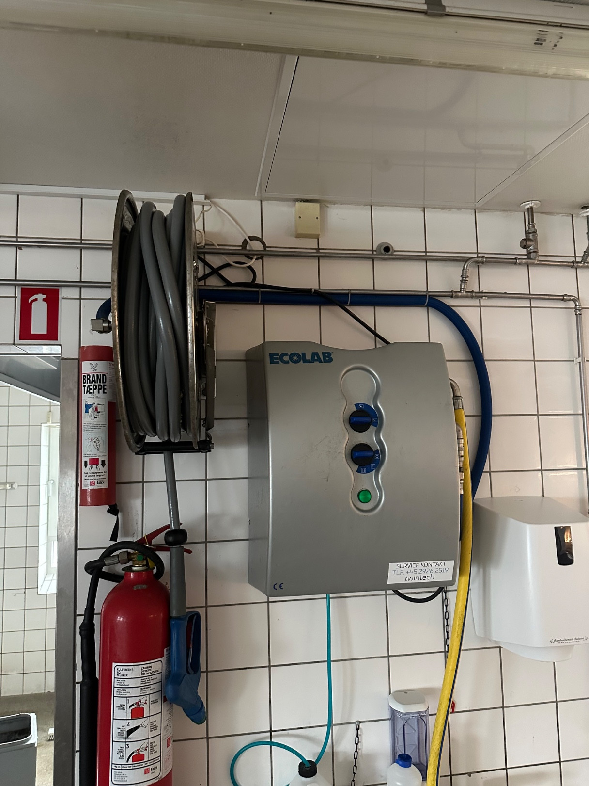 Ecolab skumanlæg til lavtryk. Model - MSM1C