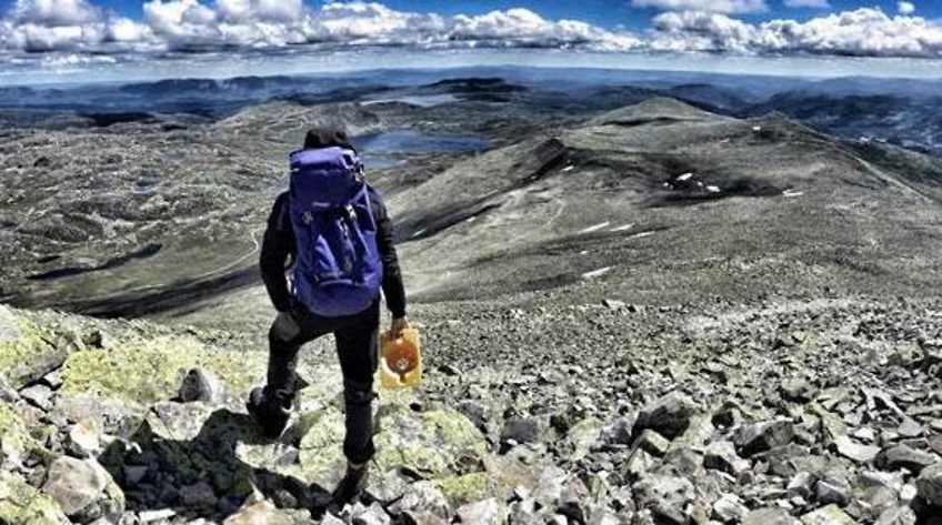 ROV Bucket på topptur