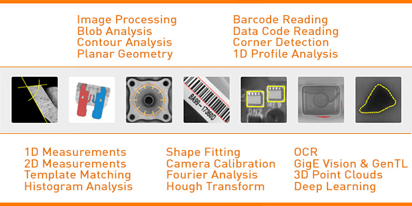 11 videos Create your own software, Machine vision examples