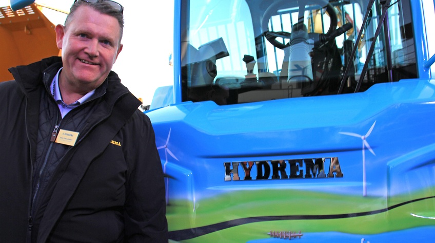 Verdenspremiere: Hydrema DT6 Electric til Norge neste sommer