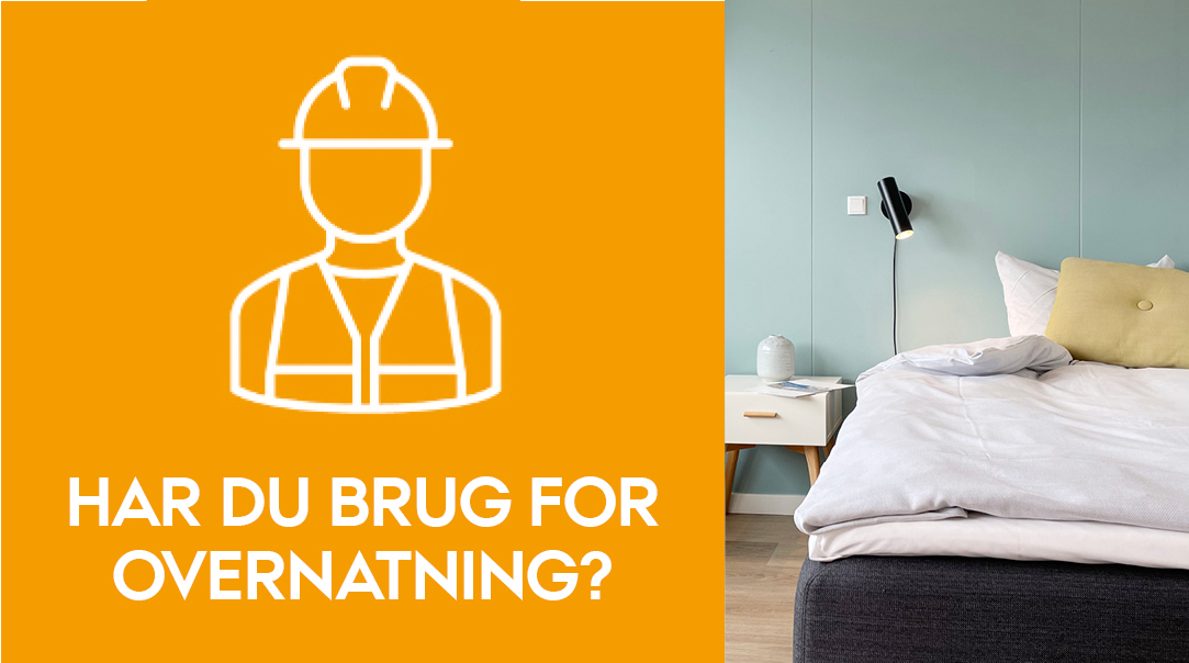 Håndværkerhotel til dig og dine kollegaer