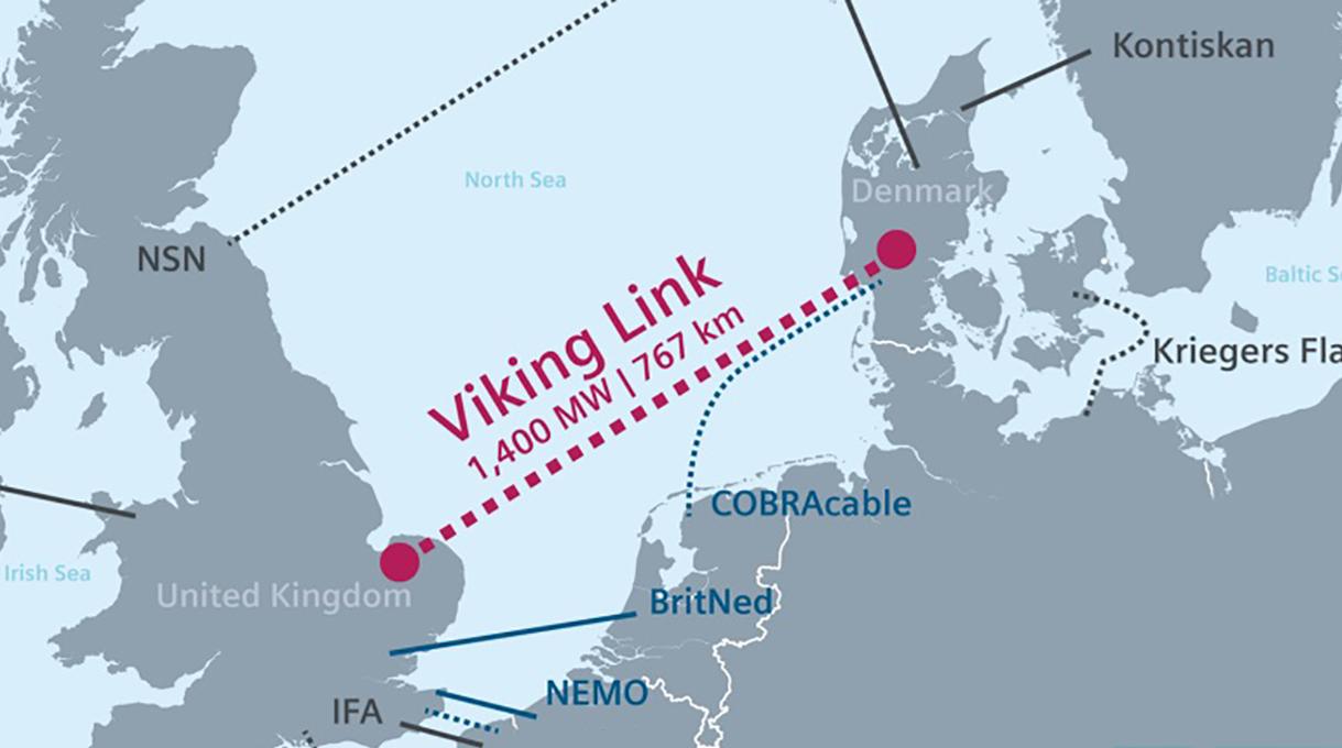 Prysmian Group har fuldført Viking Link