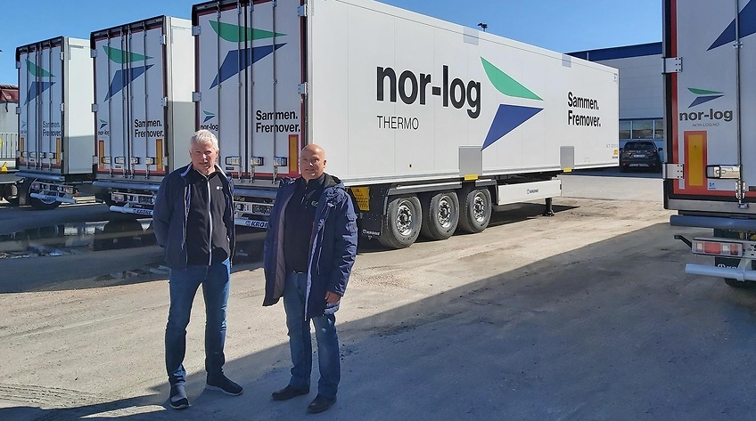 Nor-log Thermo med 55 nye og fiskevannsikre traller