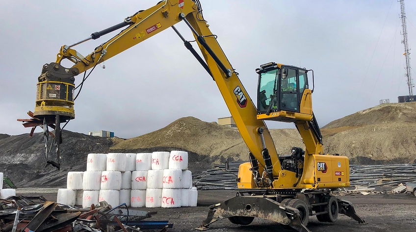 Første i Norge: Store Norske leier Cat MH3026 for å rydde opp