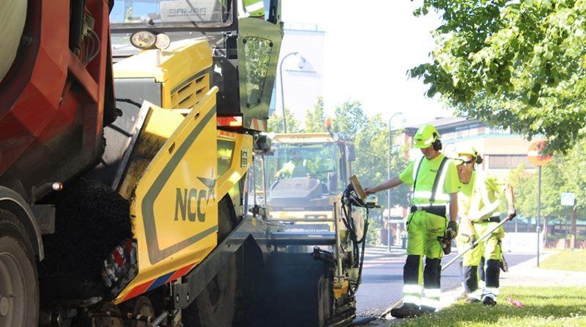 NCC starter asfaltering på Nedre Romerike