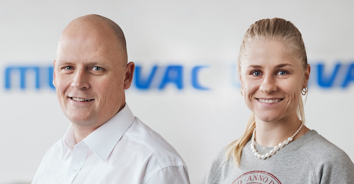 Velkommen til Alex og Line