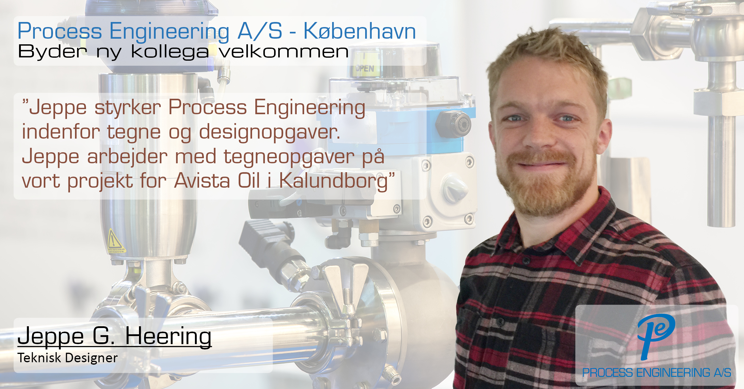 Nyt ansigt ved Process Engineering A/S