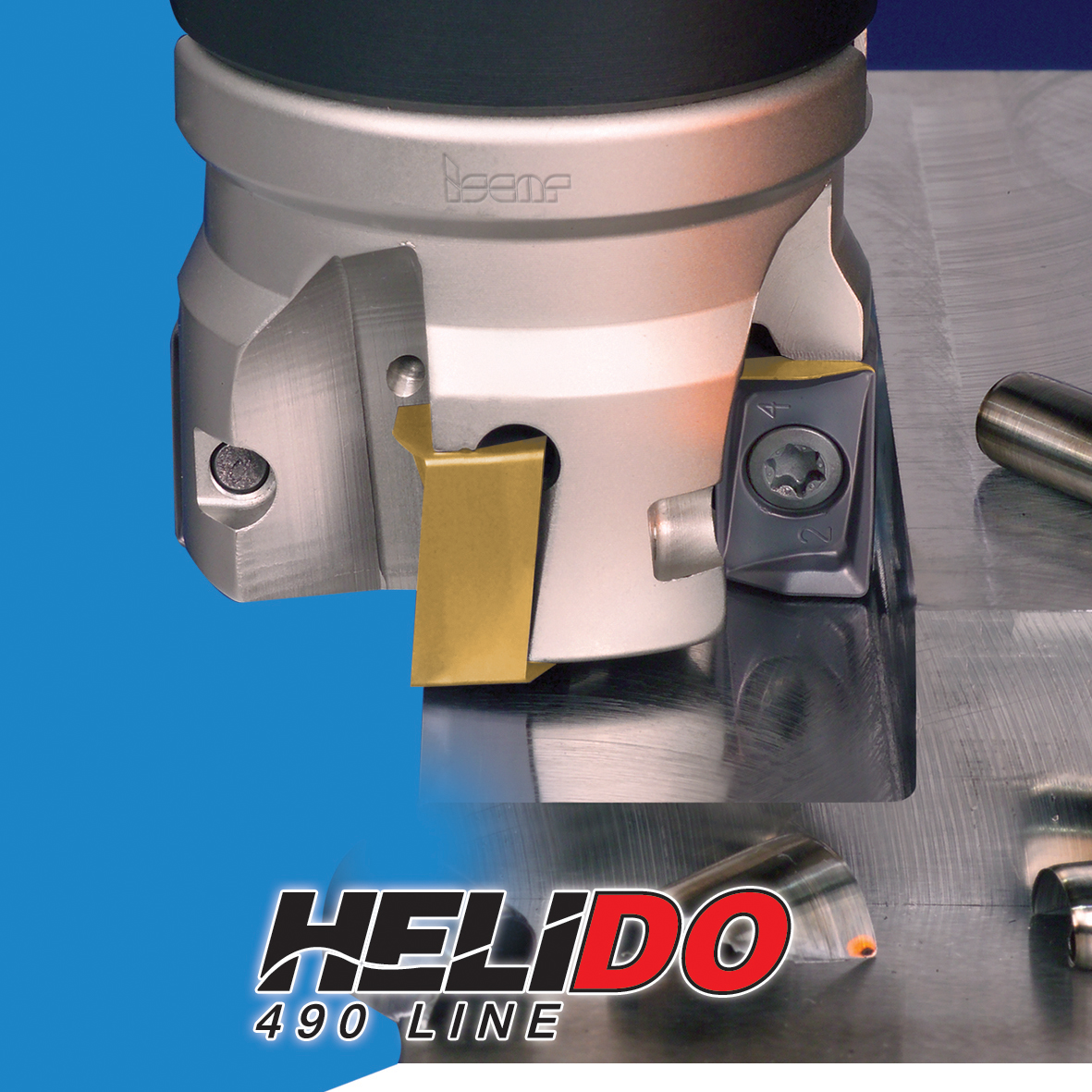 ISCAR HELIDO H490 - nu även med 9 mm´s skär