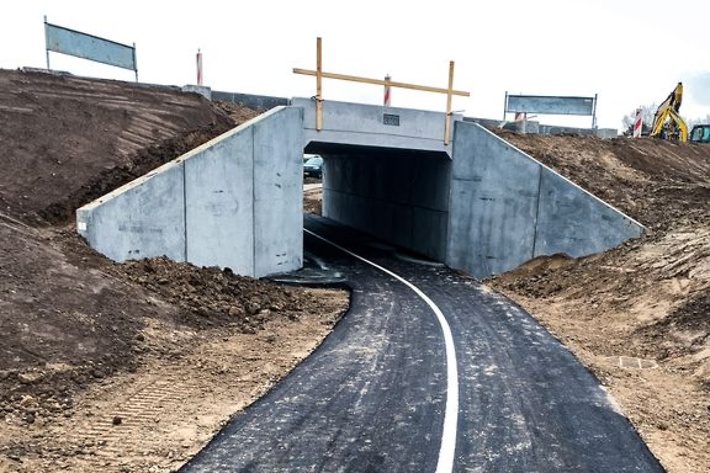 Stitunnel under Nordre Landevej færdig før tid