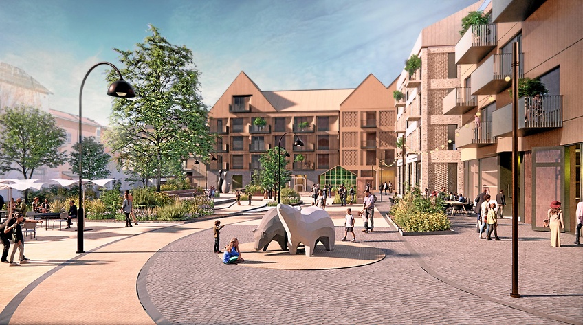 Dansk arkitektvirksomhed tegner svensk by