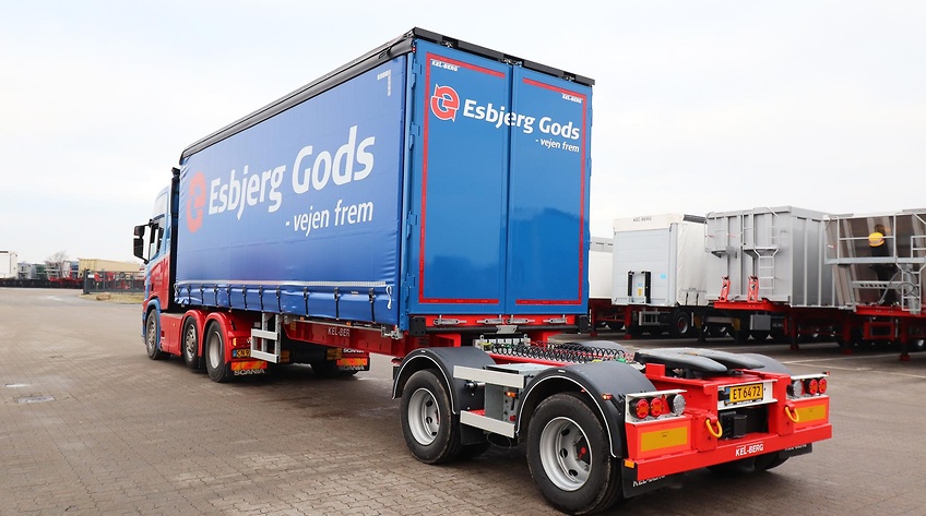 Ny levering: To link-trailere til Esbjerg
