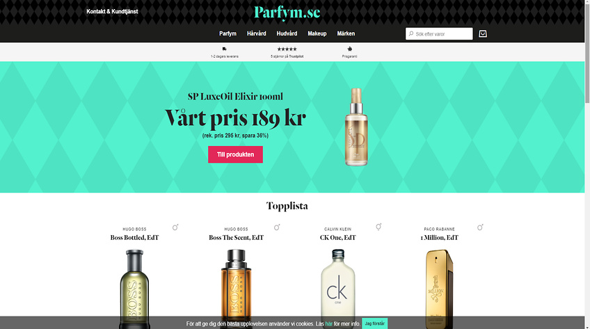 Butik för Parfym.se – tar över efter Grand Parfymeri