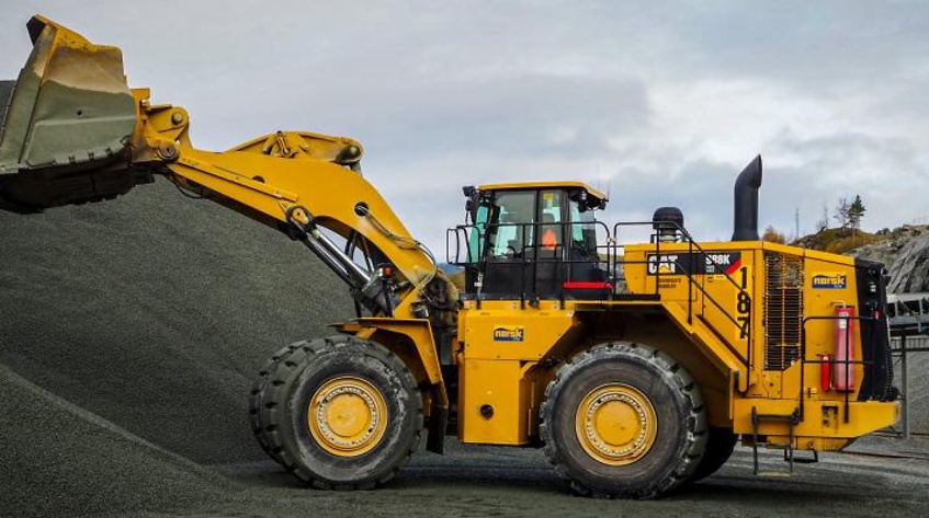 Norges første Cat 988K XE