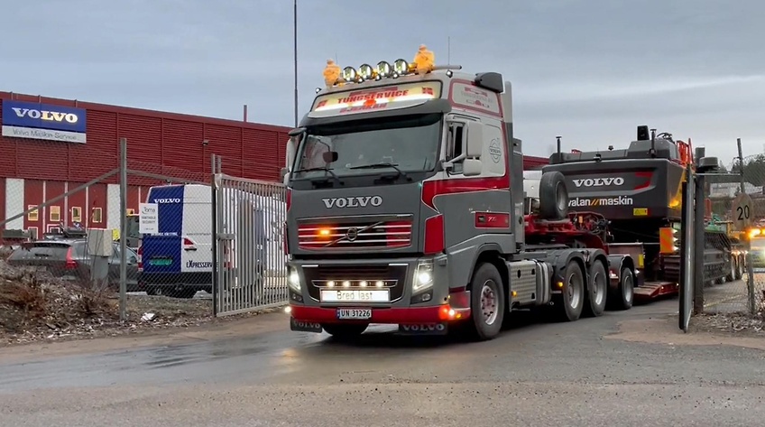 Råtøff video! Her får Walan sin og Europas første Volvo EC550EL