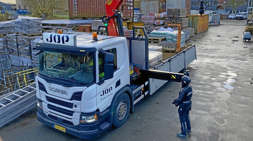 Hurtig levering af kranbil