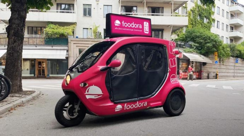Bzzt levererar åt Foodora
