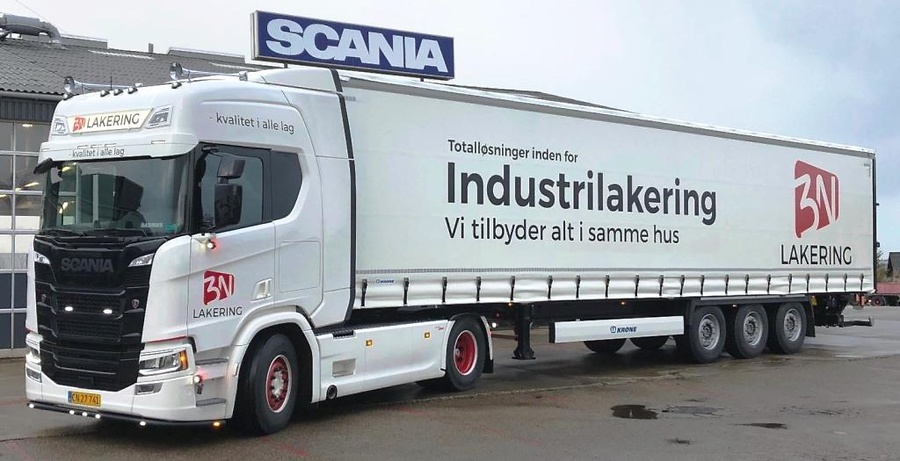 Ny firmabil til 3N Lakering i Thisted