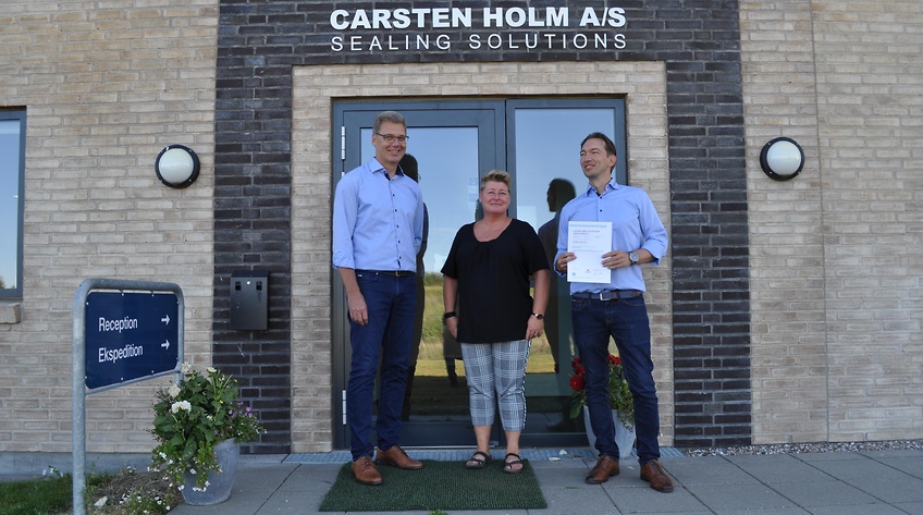 ISO-certificering til Carsten Holm A/S