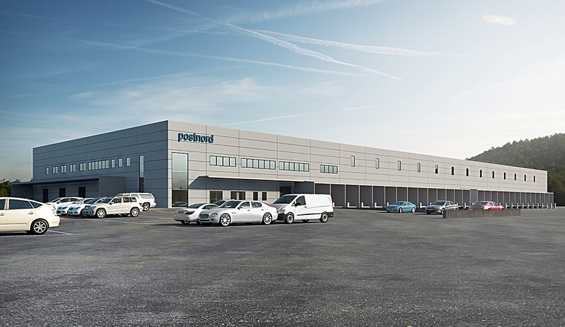 Ny PostNord-terminal i Trondheim