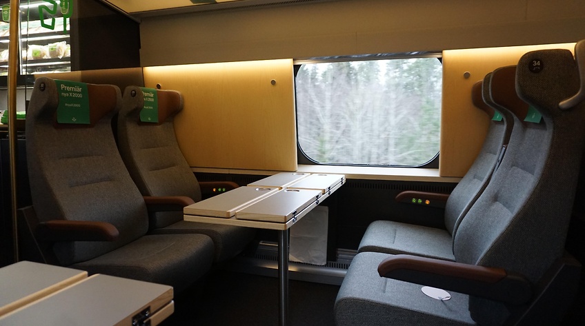 Följ med ombord på nya X2000