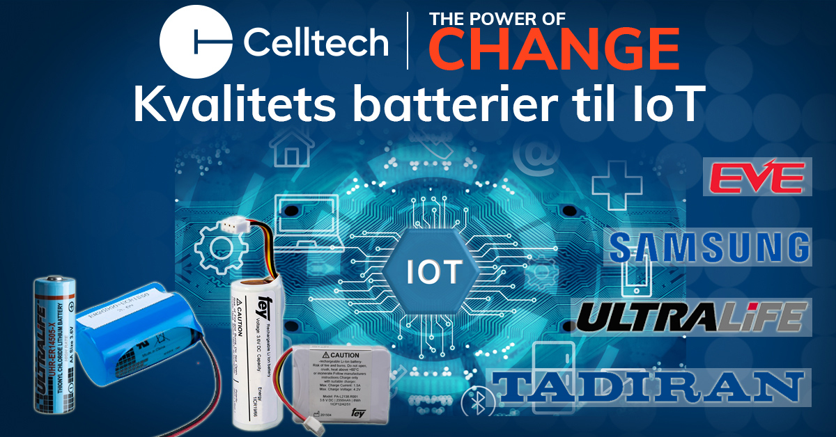 Batterier til IoT