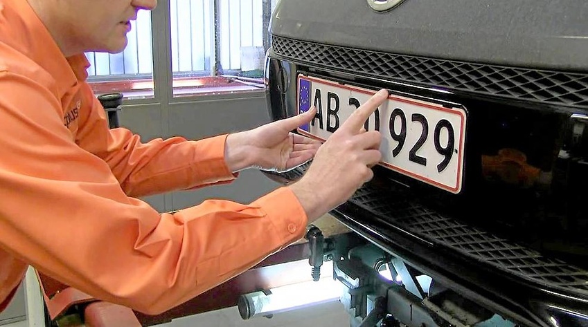 Nummerplader sendes direkte til værkstedet