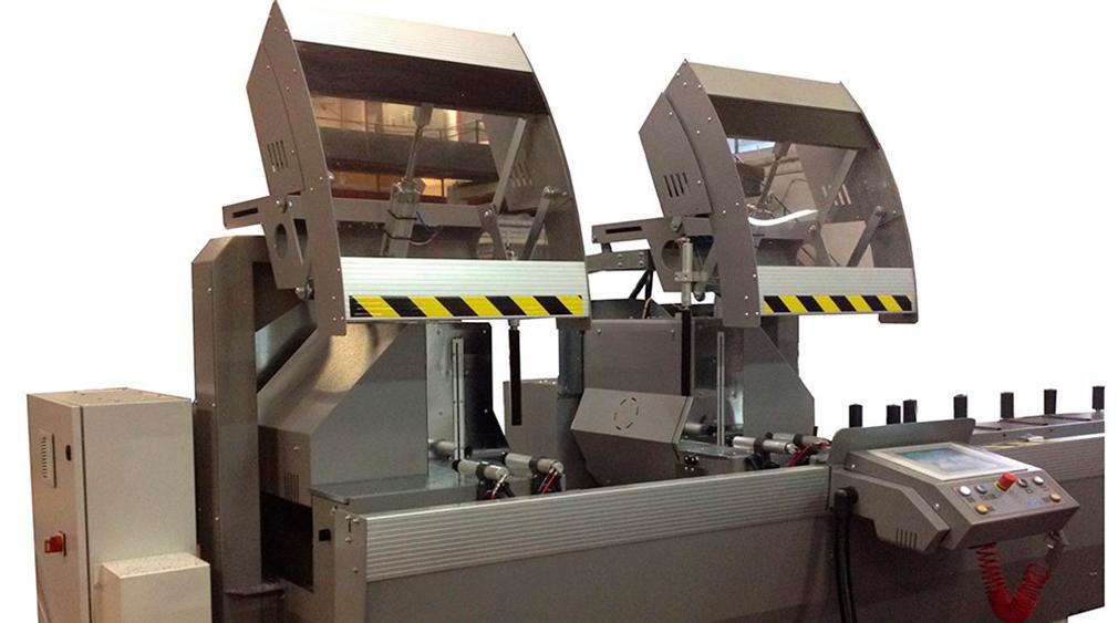 Sag for alu, pvc og lette legeringer. FLY600 GE - dobbel gjæringssag