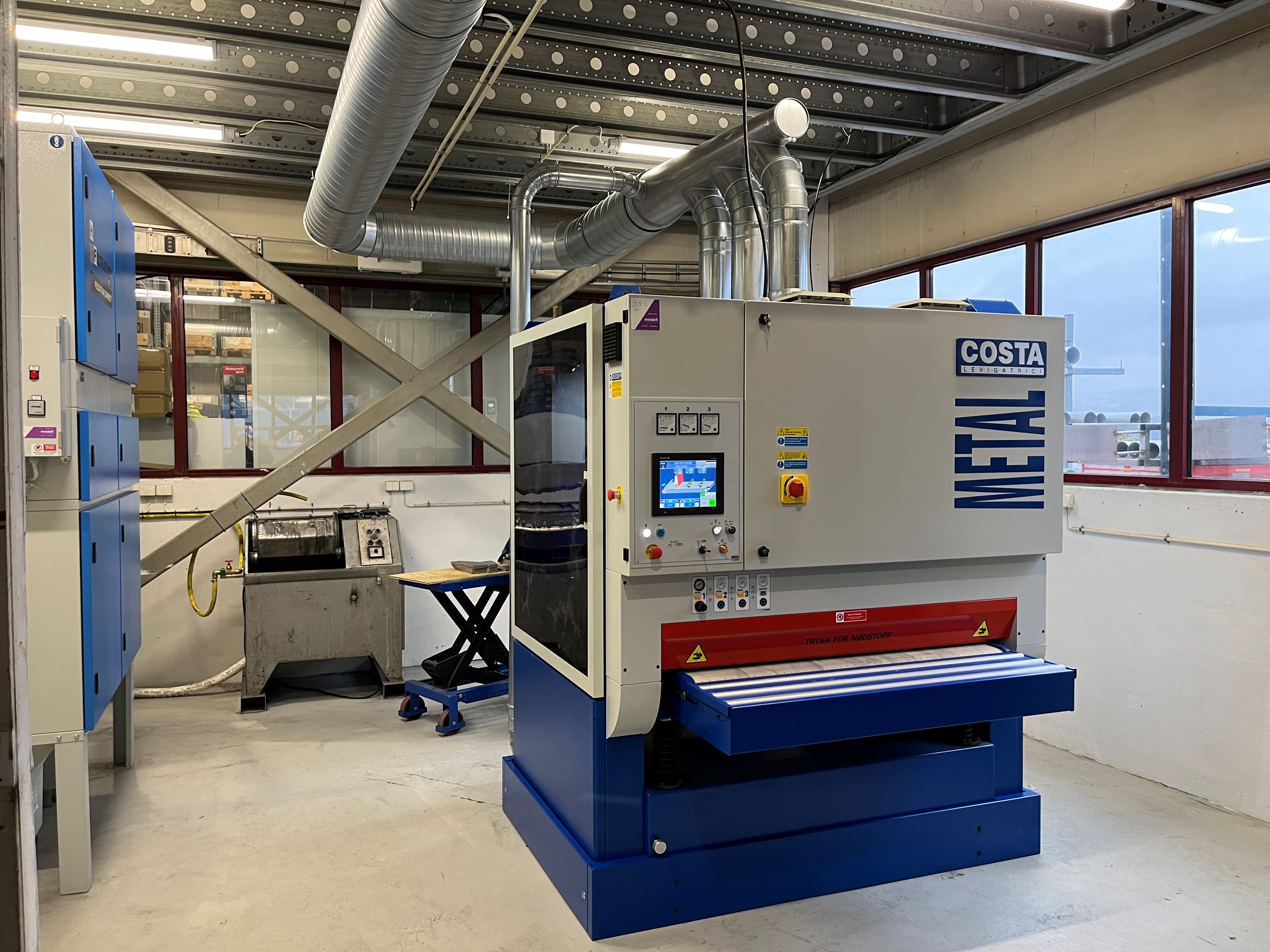 Meidell leverer ny Costa avgradingsmaskin til MMC