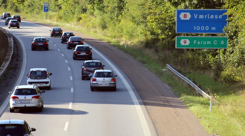 Her bliver hastigheden på motorvejen hævet