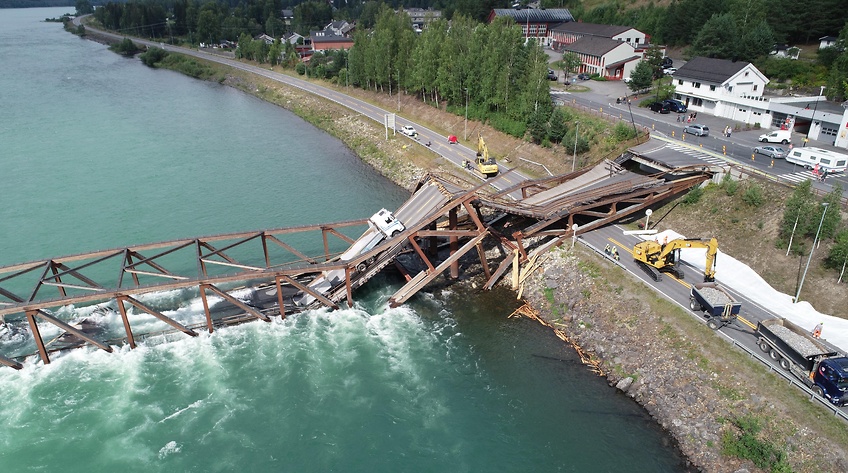 Slik påvirket brukollapsen Skriverform på Tretten