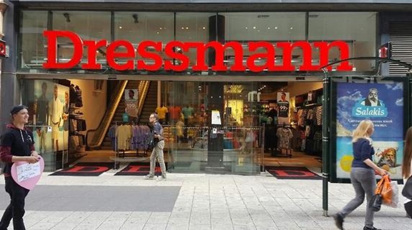 Här öppnar Dressmann butik