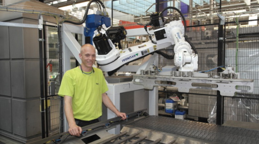 Robot stopper Carlsberg-problem