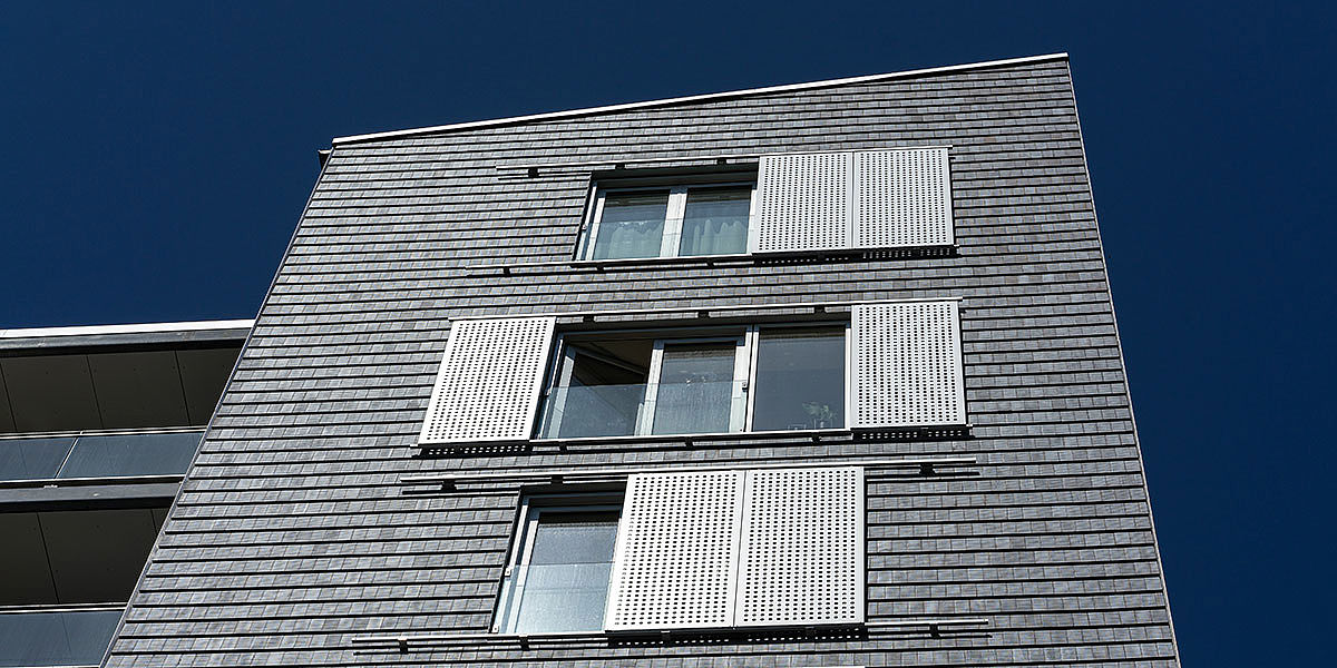 Skodder er med til at forme facadeudtrykket