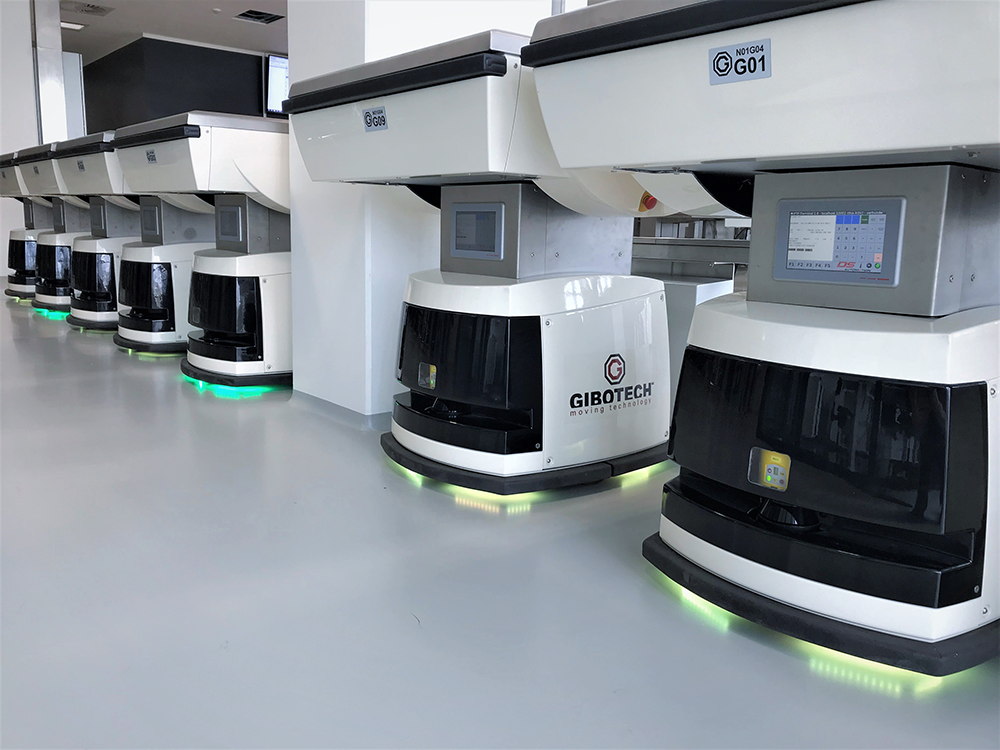 Mobile robotter - hvad er en AGV og AMR?