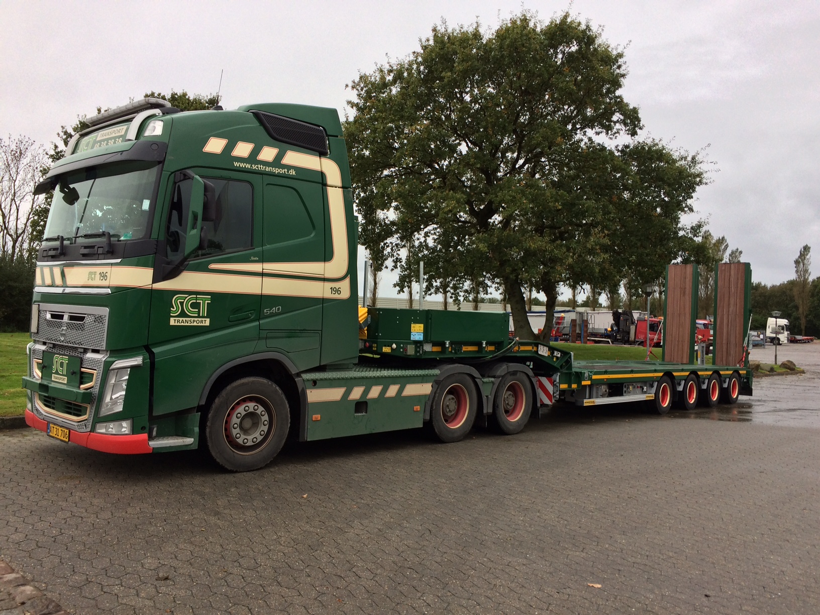 Ny super flot FAYMONVILLE Multimax til SCT Transport A/S