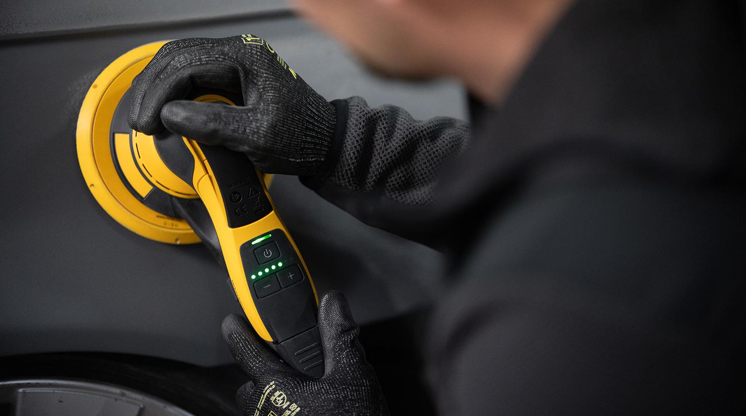 Mirka introducerar nästa generation av Mirka® DEROS slipmaskin