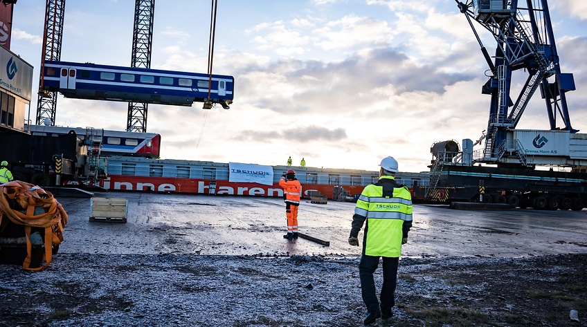 Efter 30 år i Israel blev danske IC3-tog sejlet hjem