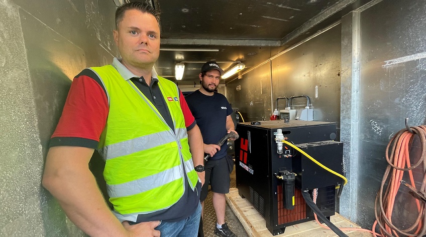 Ny plasmamaskin kan gi stort konkurransefortrinn for Hellik Teigen