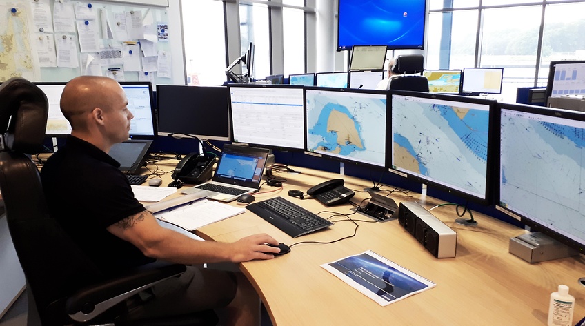 Dansk-tysk VTS-center klar til at sikre skibstrafikken ved ...