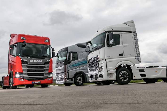 Sammenlikningstest: Scania R vs MB Actros vs Volvo FH: Scania i tet – igjen