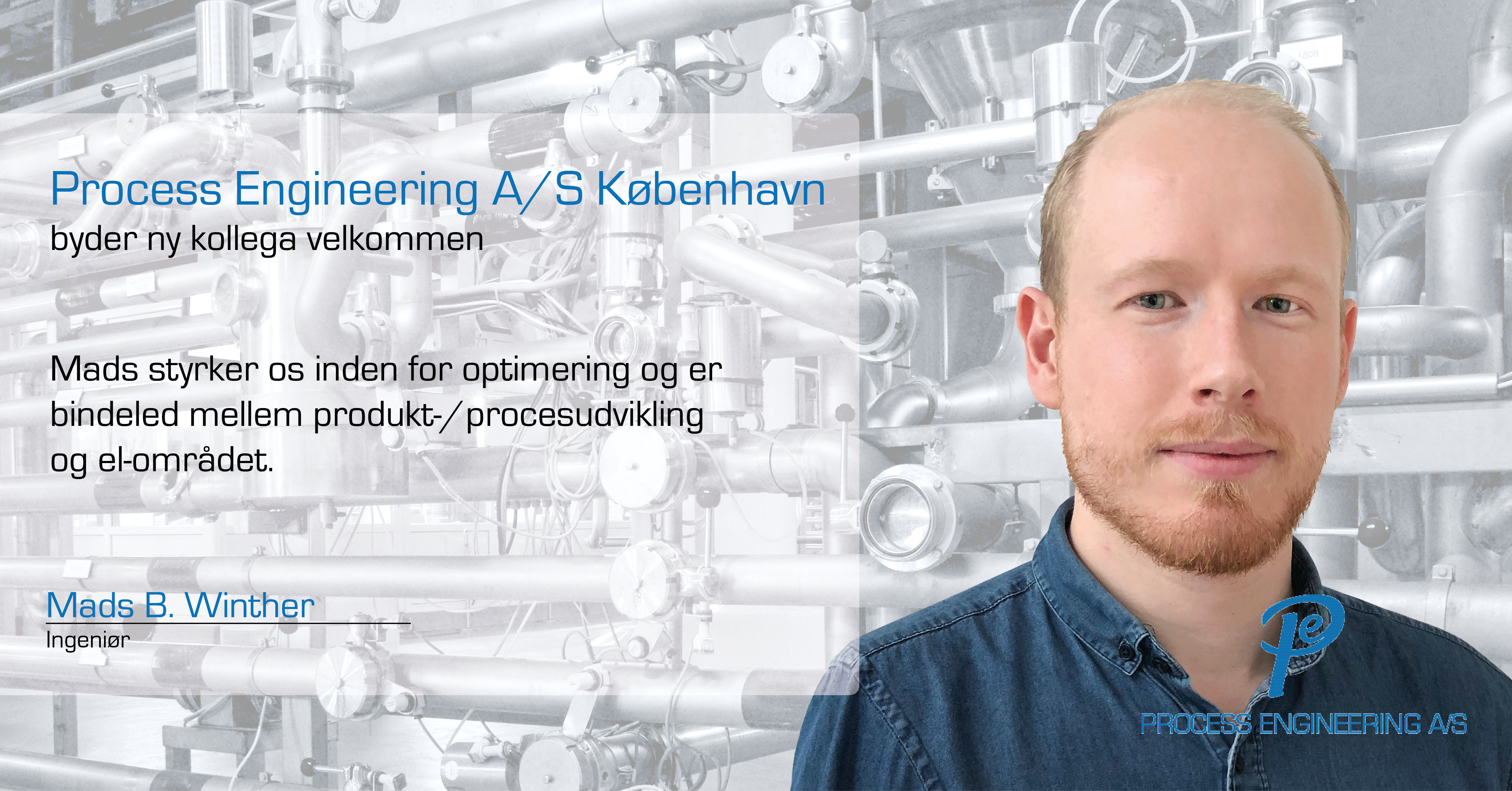 Nyt ansigt ved Process Engineering A/S