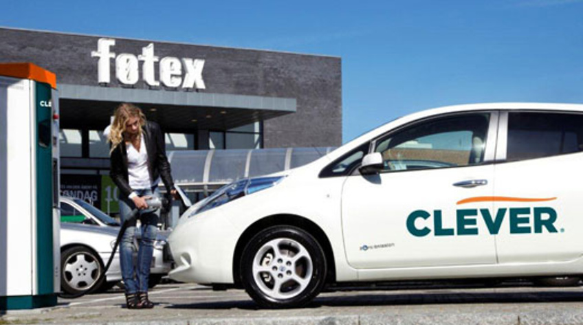 CLEVER sætter elbil-ladere op ved alle Bilka’er
