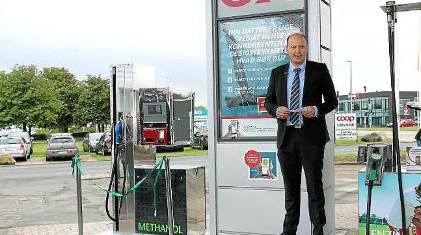 Danmark får sin første methanol-tankstation