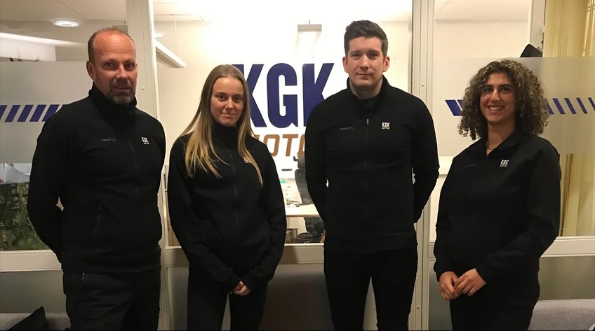 Fyra nya ansikten på KGK Motor