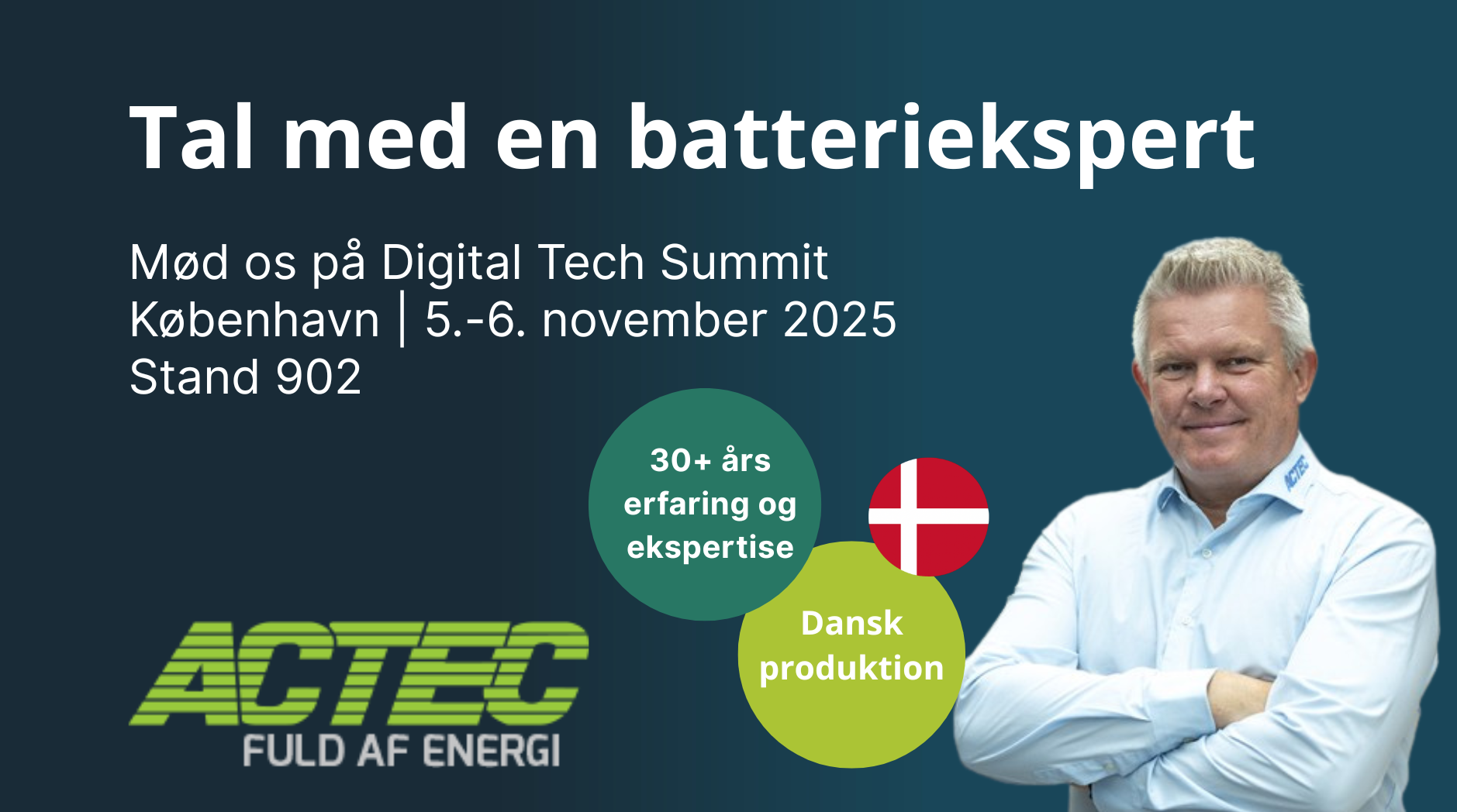 ACTEC deltager på Digital Tech Summit 2025