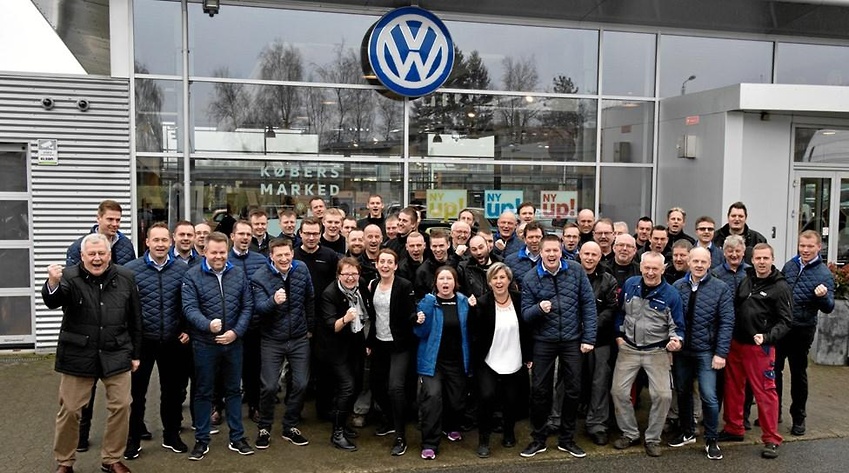 Bedste VW-forhandler bor i Viborg