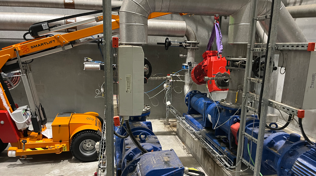 Når motorer, ventiler og filtre skal plasseres med millimeterpresisjon