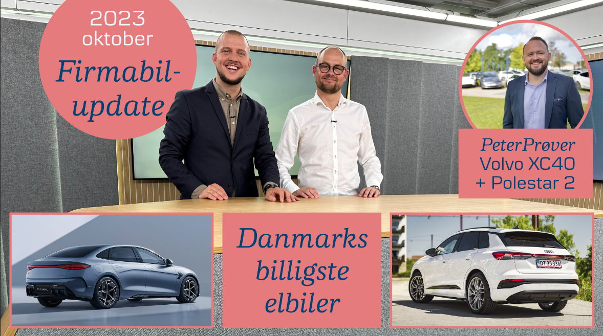 Firmabil-update: Danmarks billigste elbiler og nye parkeringsregler